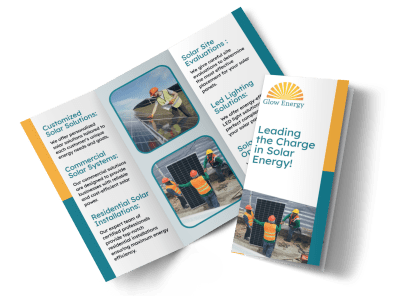 Wind Turbine Brochure Template | MyCreativeShop