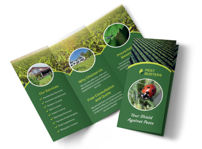 Pest Control Brochure Templates | MyCreativeShop