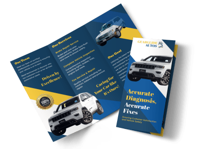 Luxury Auto Dealer Brochure Template | MyCreativeShop