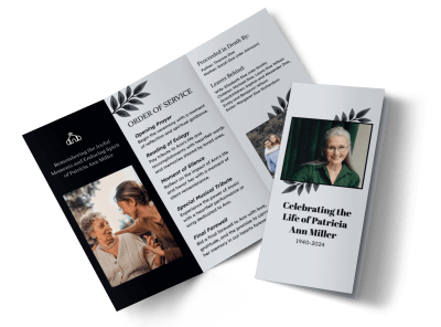 Memorial Service Programs | MyCreativeShop