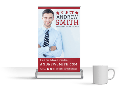 Political Table Top Banner Templates | MyCreativeShop