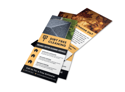 Gutter Cleaning Flyer Templates | MyCreativeShop