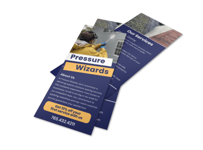 Pressure Washing Flyer Templates | MyCreativeShop