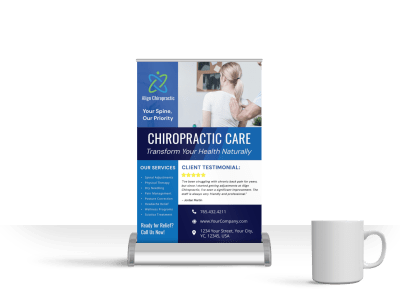 Medical & Health Care Table Top Banner Templates | MyCreativeShop