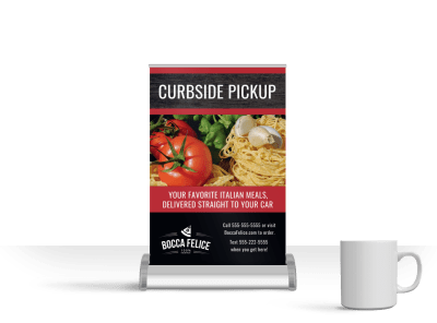 Restaurant Table Top Banner Templates | MyCreativeShop