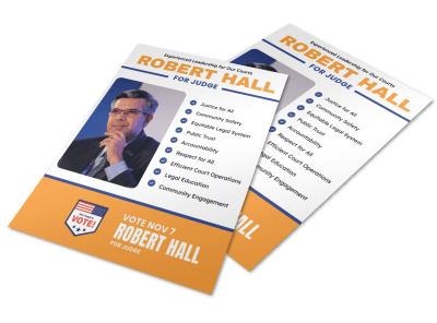 Campaign Flyer Templates | MyCreativeShop