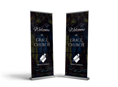 Church Retractable Banner Templates | MyCreativeShop