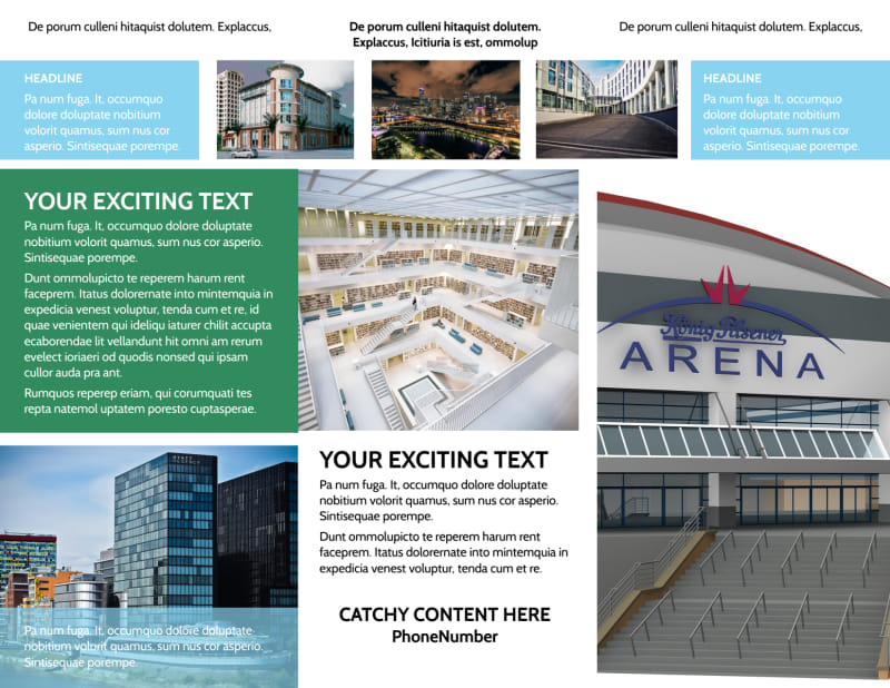 Commercial Real Estate Brochure Template MyCreativeShop