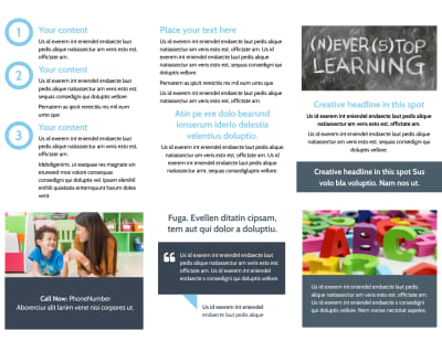Special Education Brochure Template | MyCreativeShop