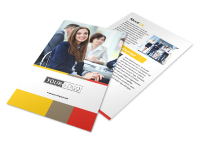 Executive Business Consulting Flyer Template
