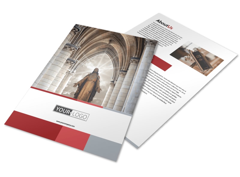 Catholic Church Flyer Template | MyCreativeShop