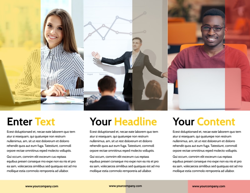 Executive Business Consulting Brochure Template