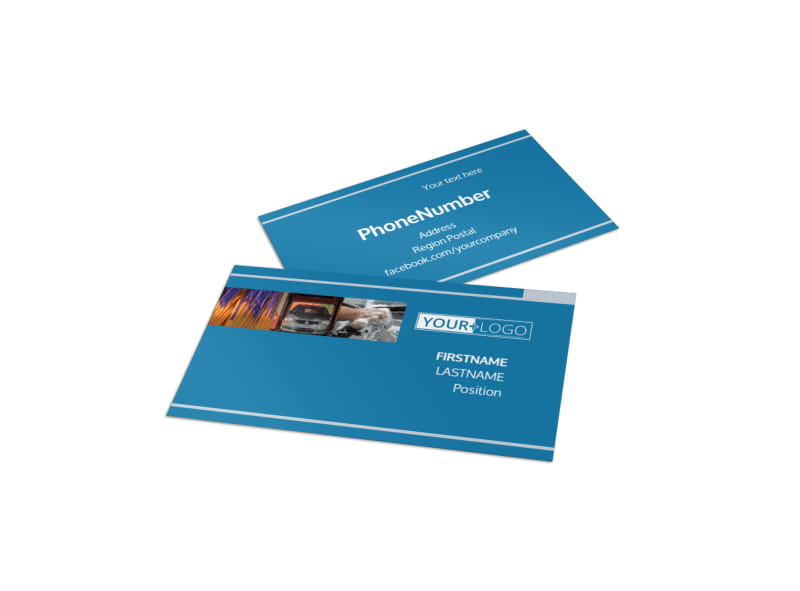 Bubbly Car Wash Business Card Template MyCreativeShop
