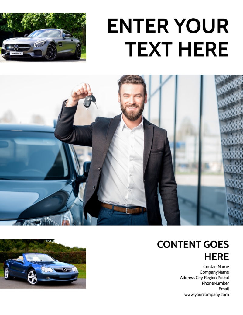 Luxury Auto Dealer Flyer Template MyCreativeShop