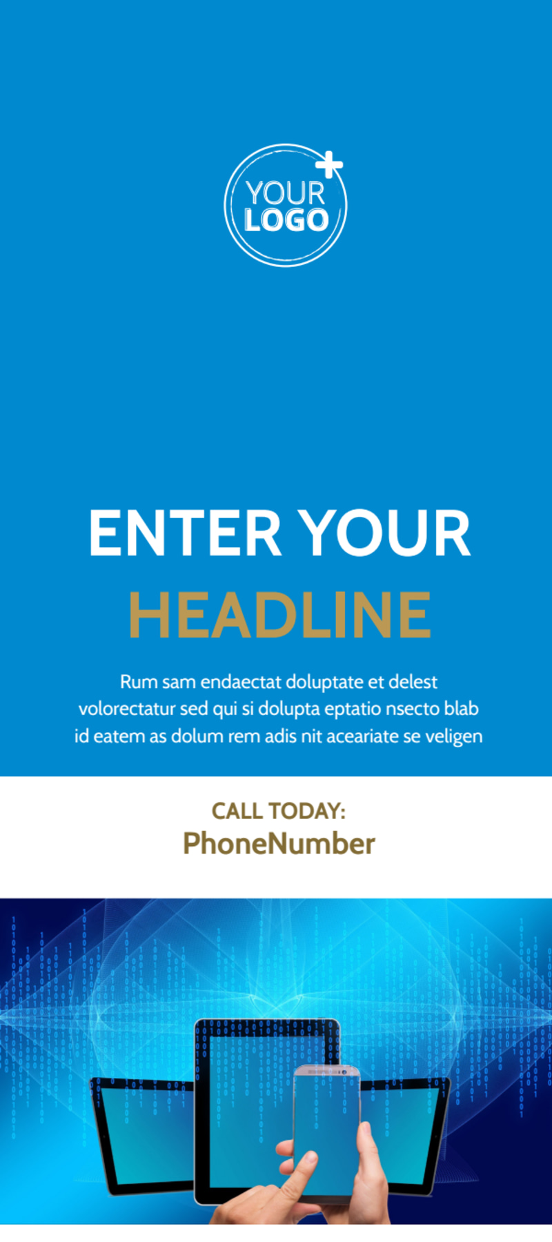 Internet & Cable Provider Flyer Template | MyCreativeShop