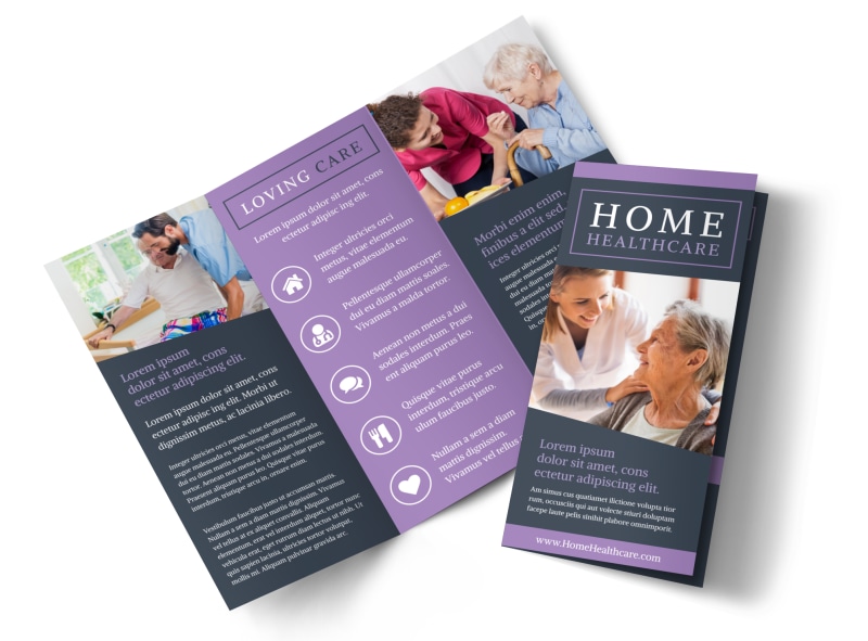 Home Healthcare Brochure Template MyCreativeShop