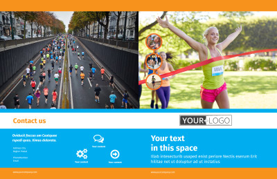Marathon Race Brochure Template | MyCreativeShop