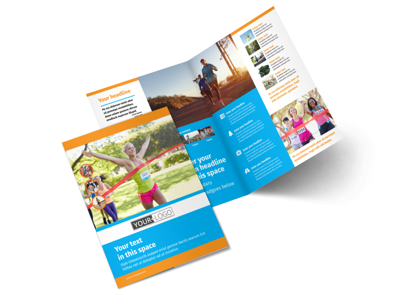 Marathon Race Brochure Template | MyCreativeShop