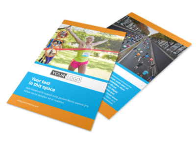 Marathon Race Brochure Template | MyCreativeShop