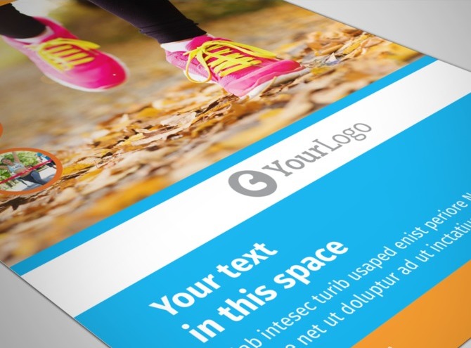 Marathon Race Flyer Template