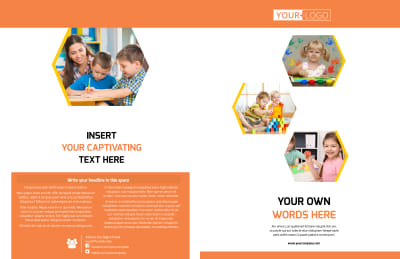 Creative Child Development Brochure Template