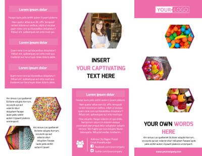 Candy Shop Brochure Template | MyCreativeShop