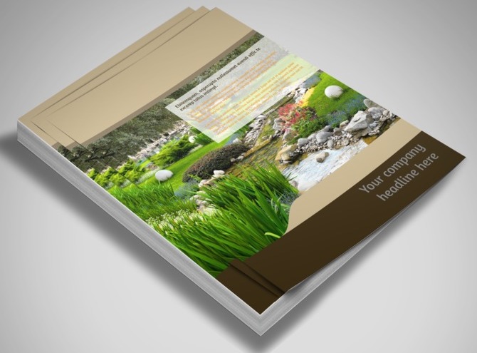Landscape Design Services Company Flyer Templates |MyCreativeShop.com