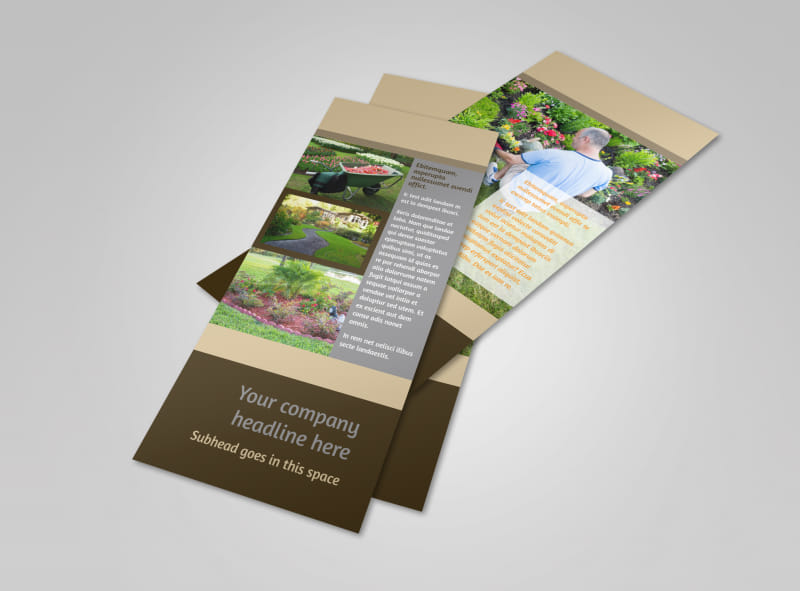 Landscape Design Flyer Template | MyCreativeShop
