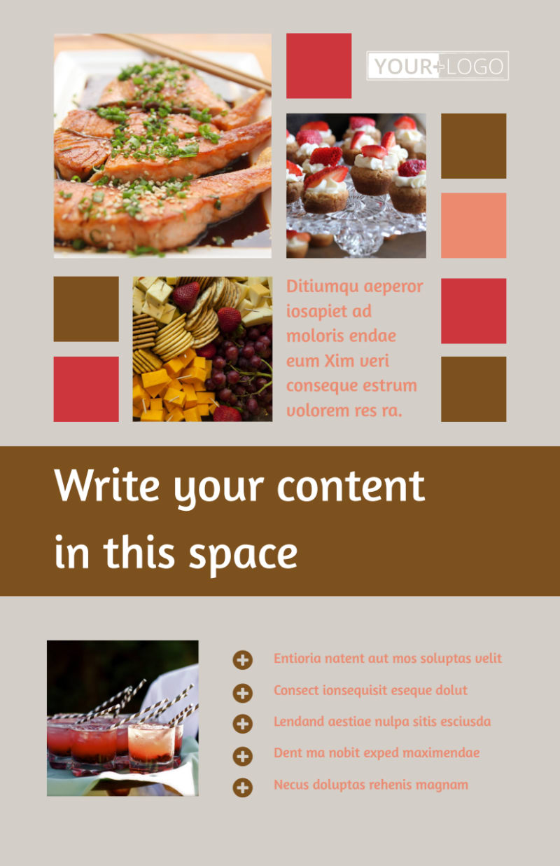 Catering & Event Planning Flyer Template | MyCreativeShop