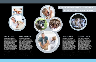 Veterinary Clinic Brochure Template | MyCreativeShop
