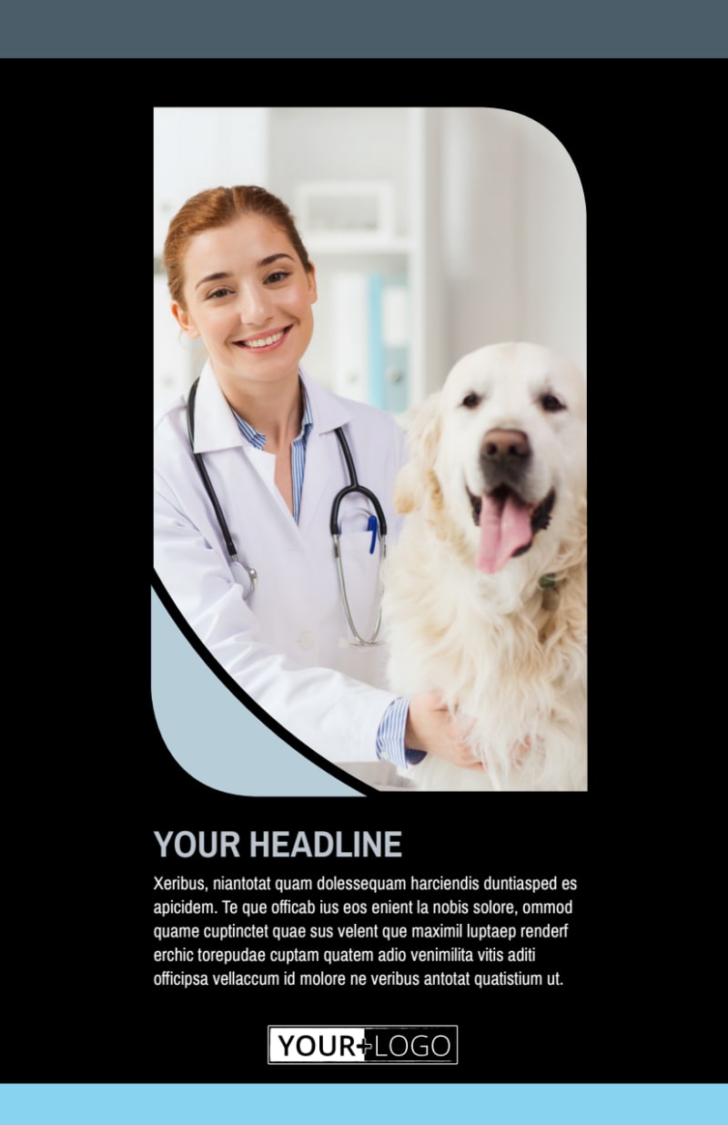 Veterinary Clinic Flyer Template | MyCreativeShop