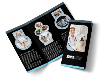 Veterinary Clinic Brochure Template | MyCreativeShop