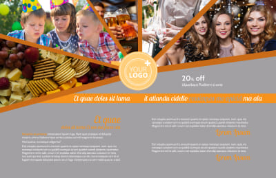 Party Event Services Brochure Template | MyCreativeShop