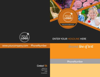 Party Event Services Brochure Template | MyCreativeShop