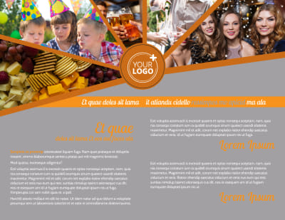 Party Event Services Brochure Template | MyCreativeShop