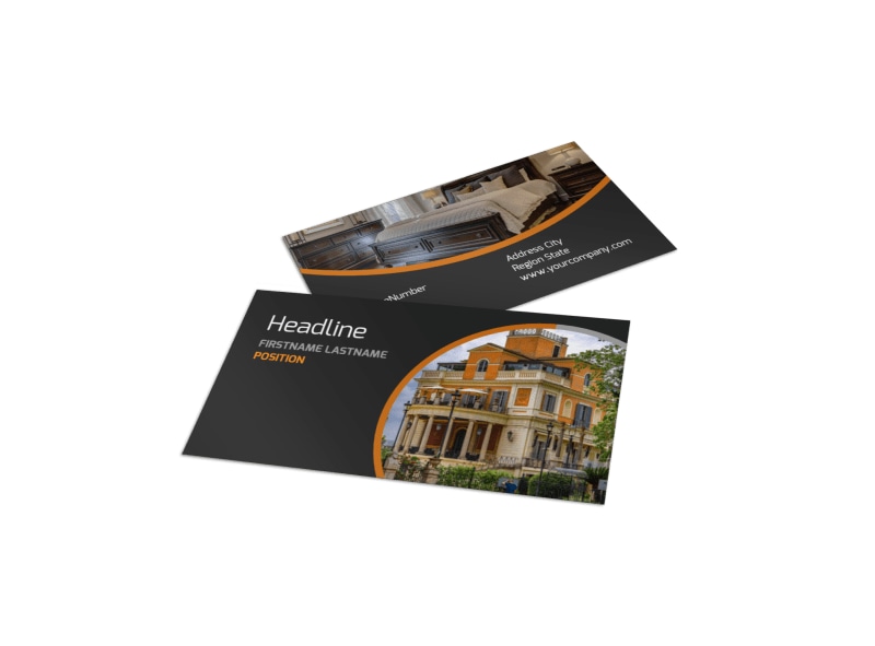 Bed & Breakfast Business Card Template | MyCreativeShop