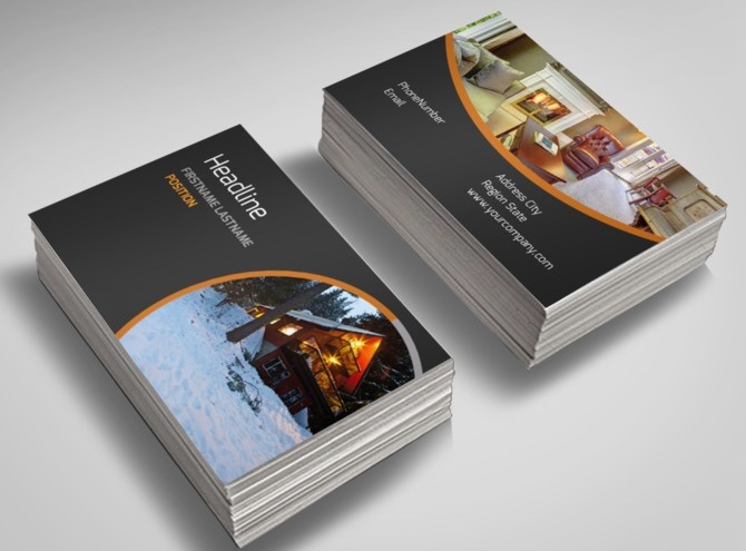 Bed & Breakfast Business Card Template