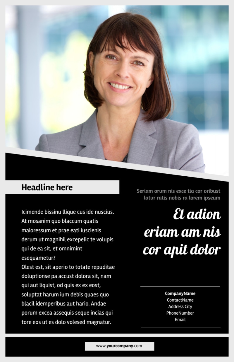 Transcripts Translation Service Flyer Template