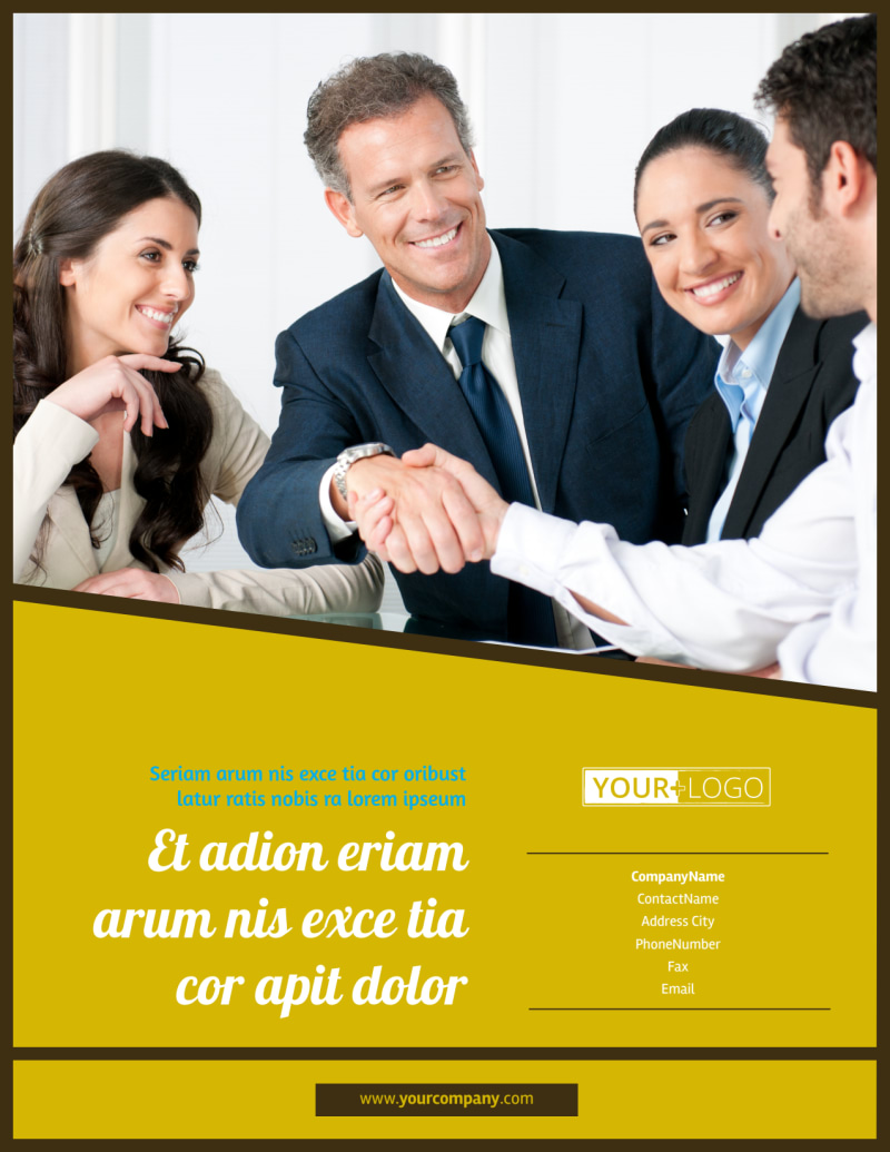 Business Insurance Flyer Template | MyCreativeShop