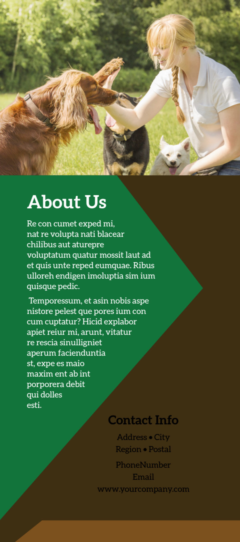 Pet Kennels Flyer Template | MyCreativeShop