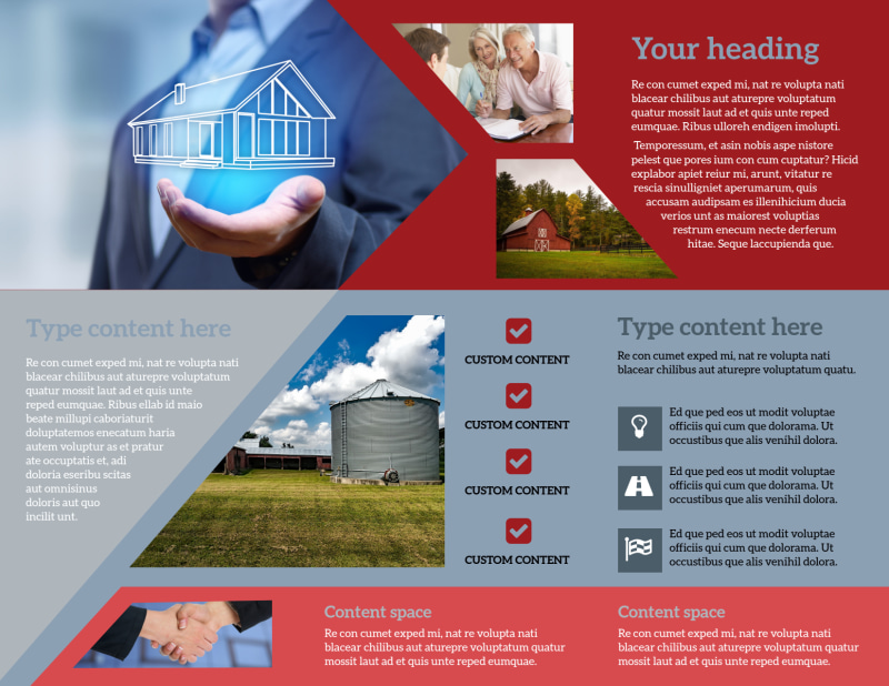 Farmers Insurance Brochure Template | MyCreativeShop