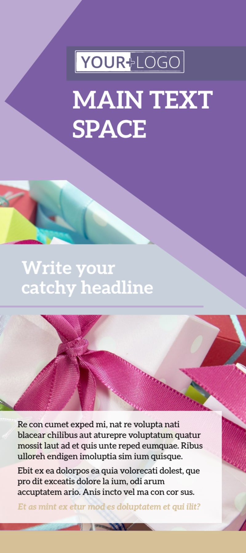 Gift Shop Flyer Template | MyCreativeShop