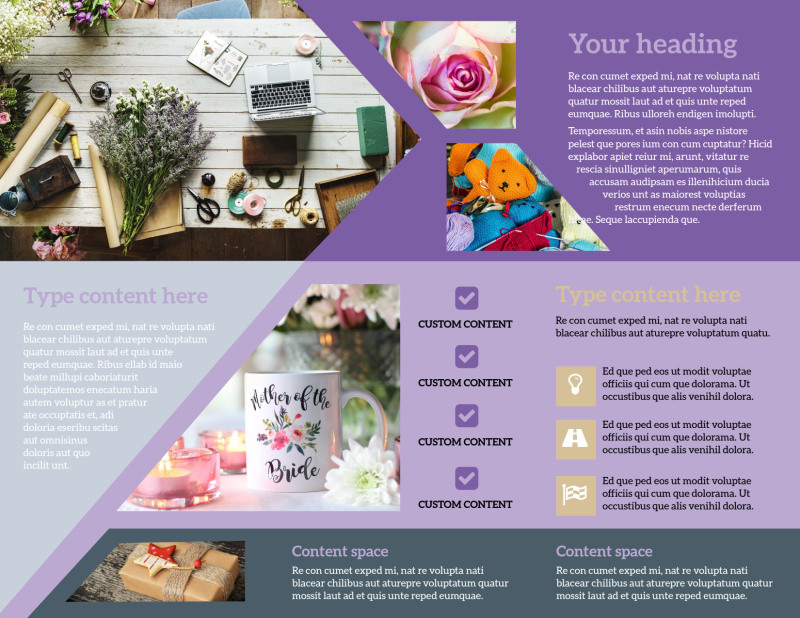 Gift Shop Brochure Template | MyCreativeShop