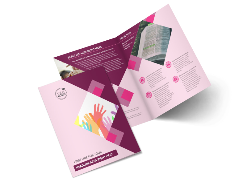 Church Fundraiser Brochure Template MyCreativeShop