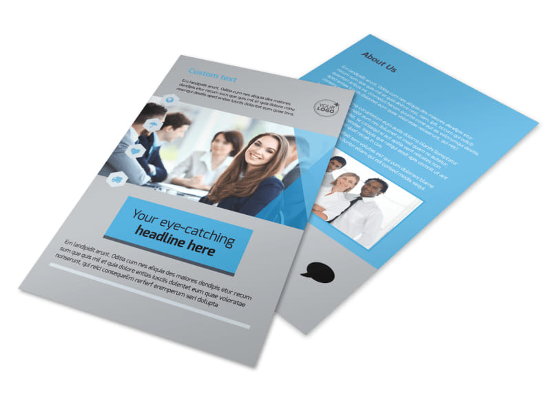 Business Banking Flyer Template | MyCreativeShop