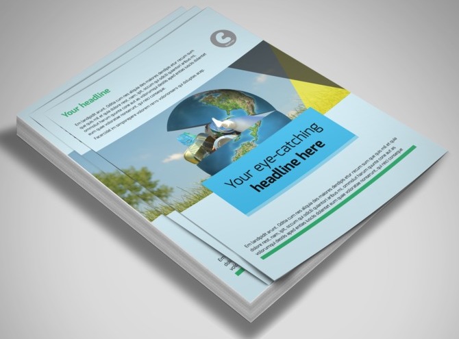 Brochure Template Company Wastes Disposal