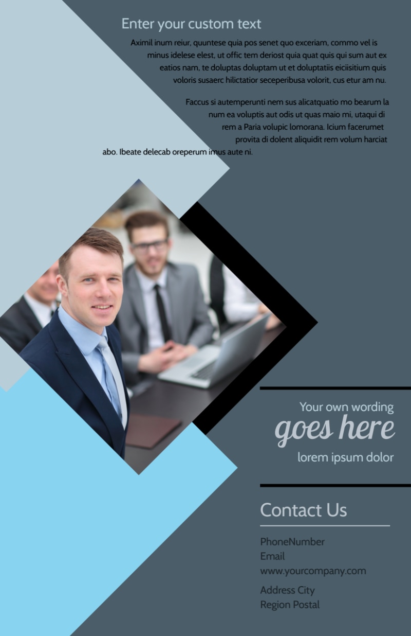 Public Relations Firm Flyer Template | MyCreativeShop