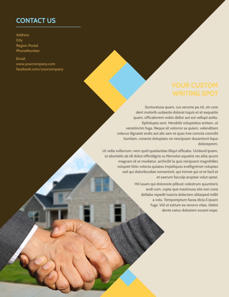 Local Property Management Flyer Template MyCreativeShop