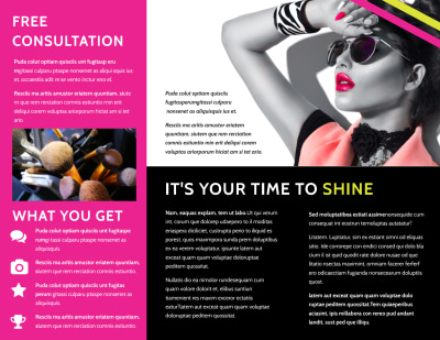 Makeup & Cosmetics Brochure Template | MyCreativeShop