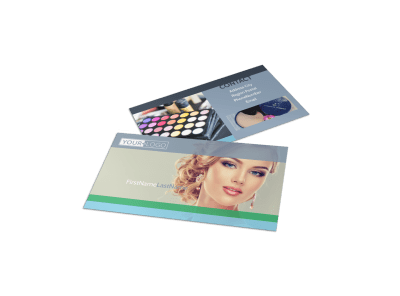 Makeup & Cosmetics Business Card Template | MyCreativeShop